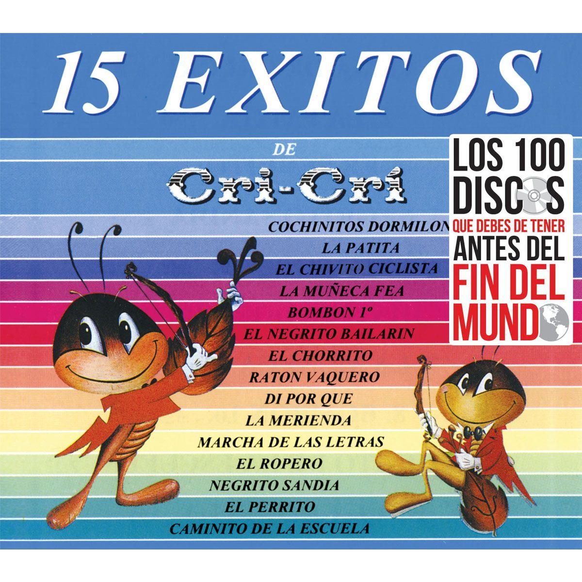 Cd Cri Cri 15 Exitos de Cri Cri Vers. Orig. Vol.1
