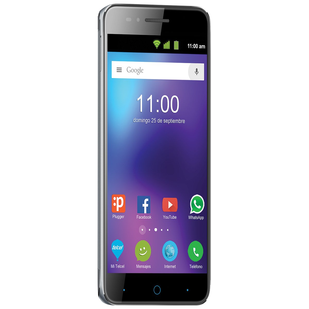 Celular Zte V6 Max Color Gris R9 (Telcel)