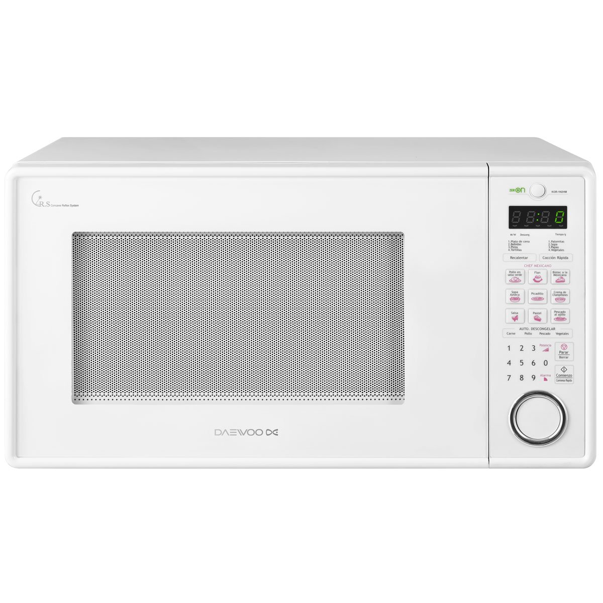 Horno de Microondas Daewoo 1.1 Pies Blanco Horno de Microondas Daewoo 1.1 Pies Blanco