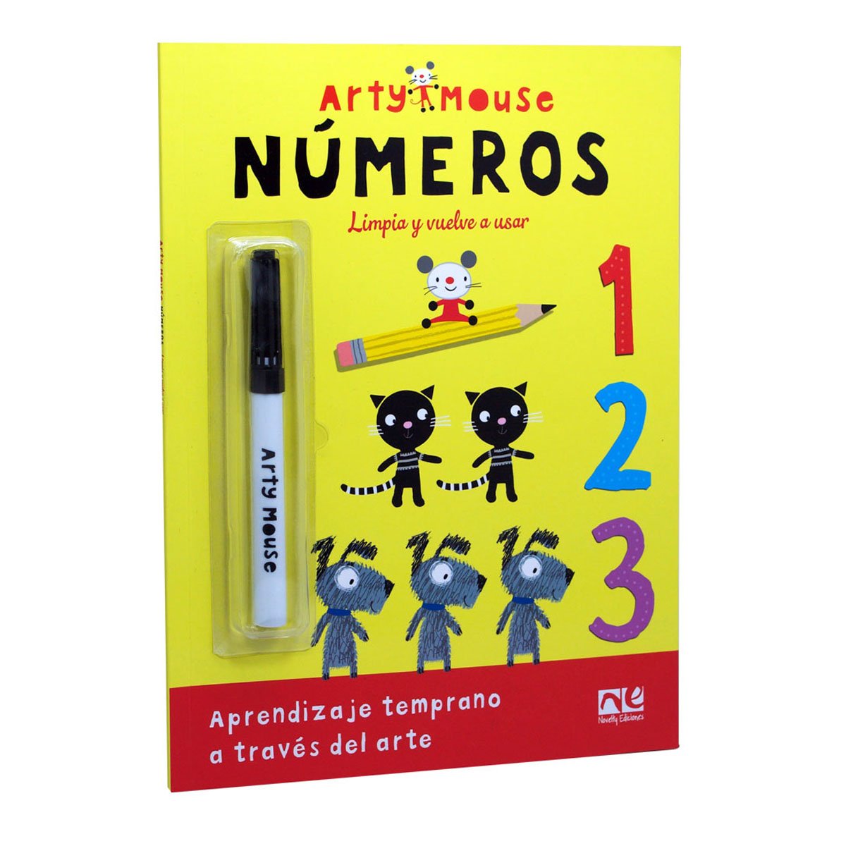 Arty Mouse Números Novelty