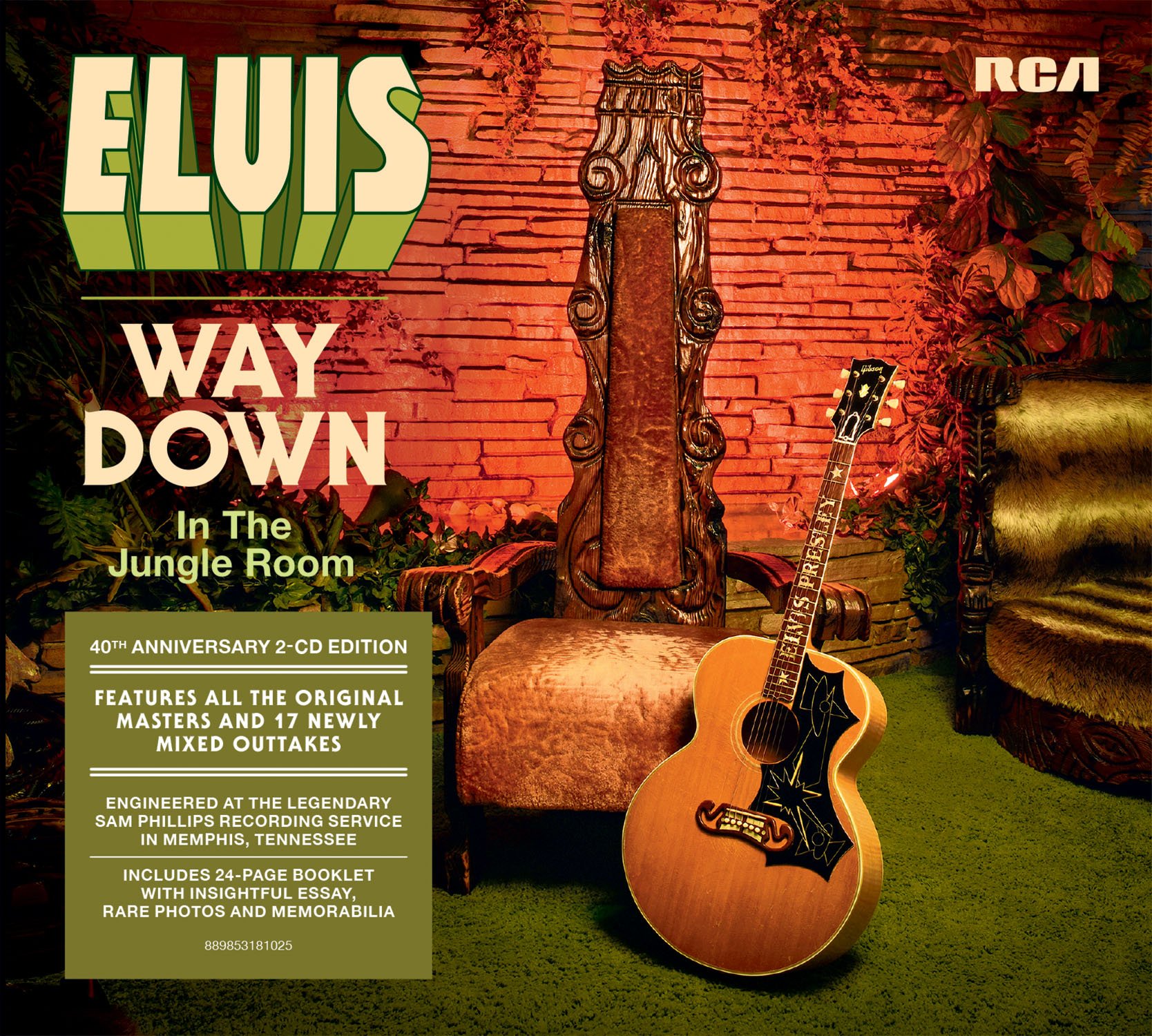 Elvis Presley Way Down In The Jungle Room