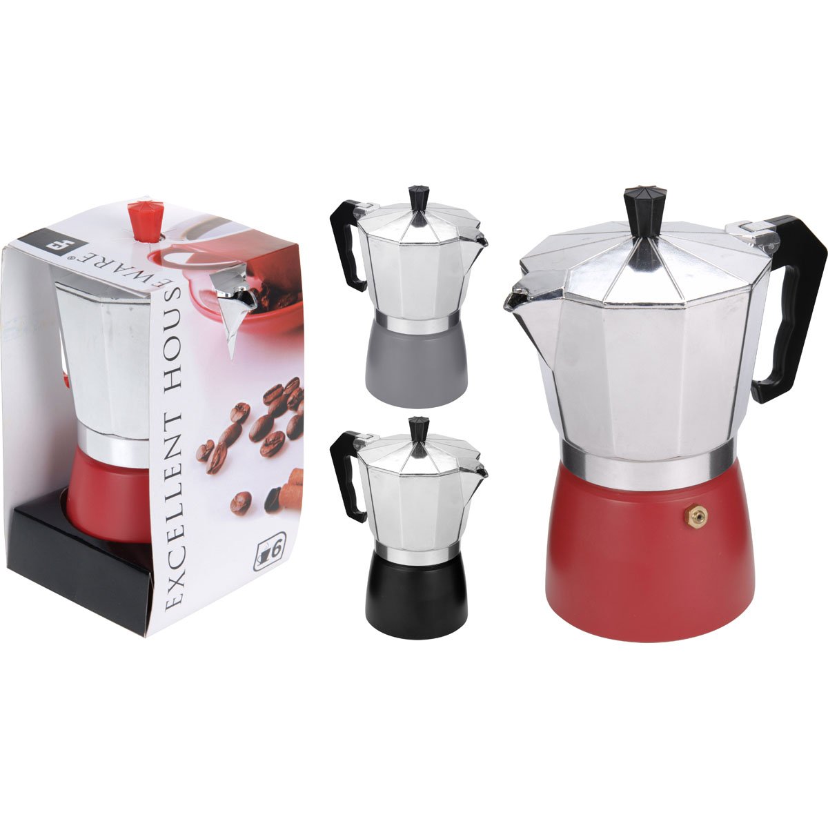 Percoladora Espresso Koopman 6 Tazas