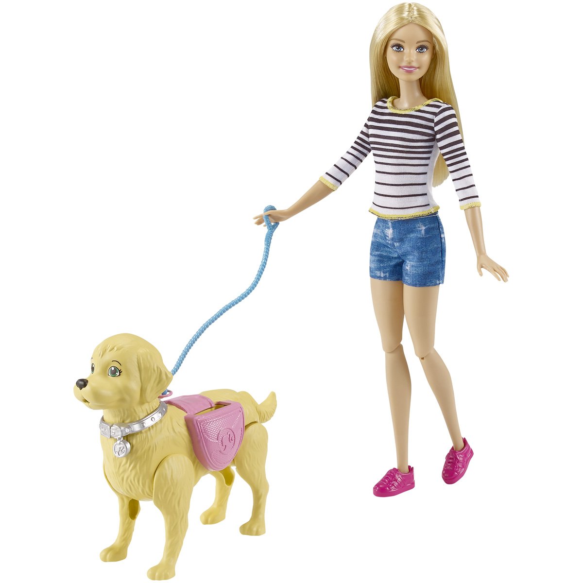 Barbie Paseo de Perrito Mattel