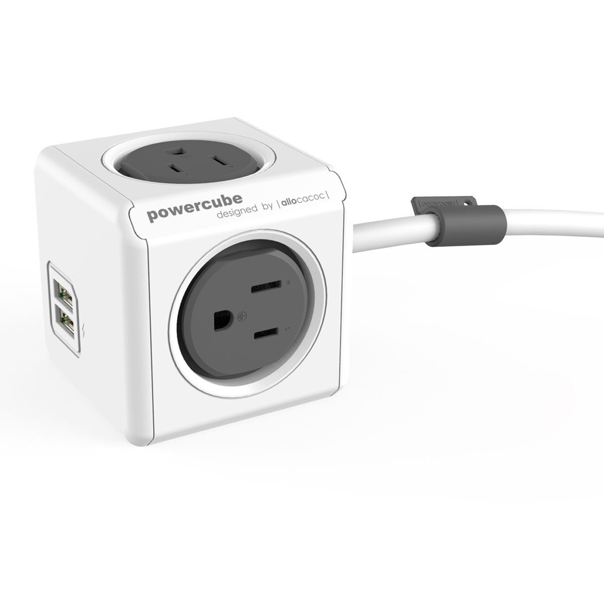 Multicontacto con Entradas Usb Ext. 1.5M Power Cube