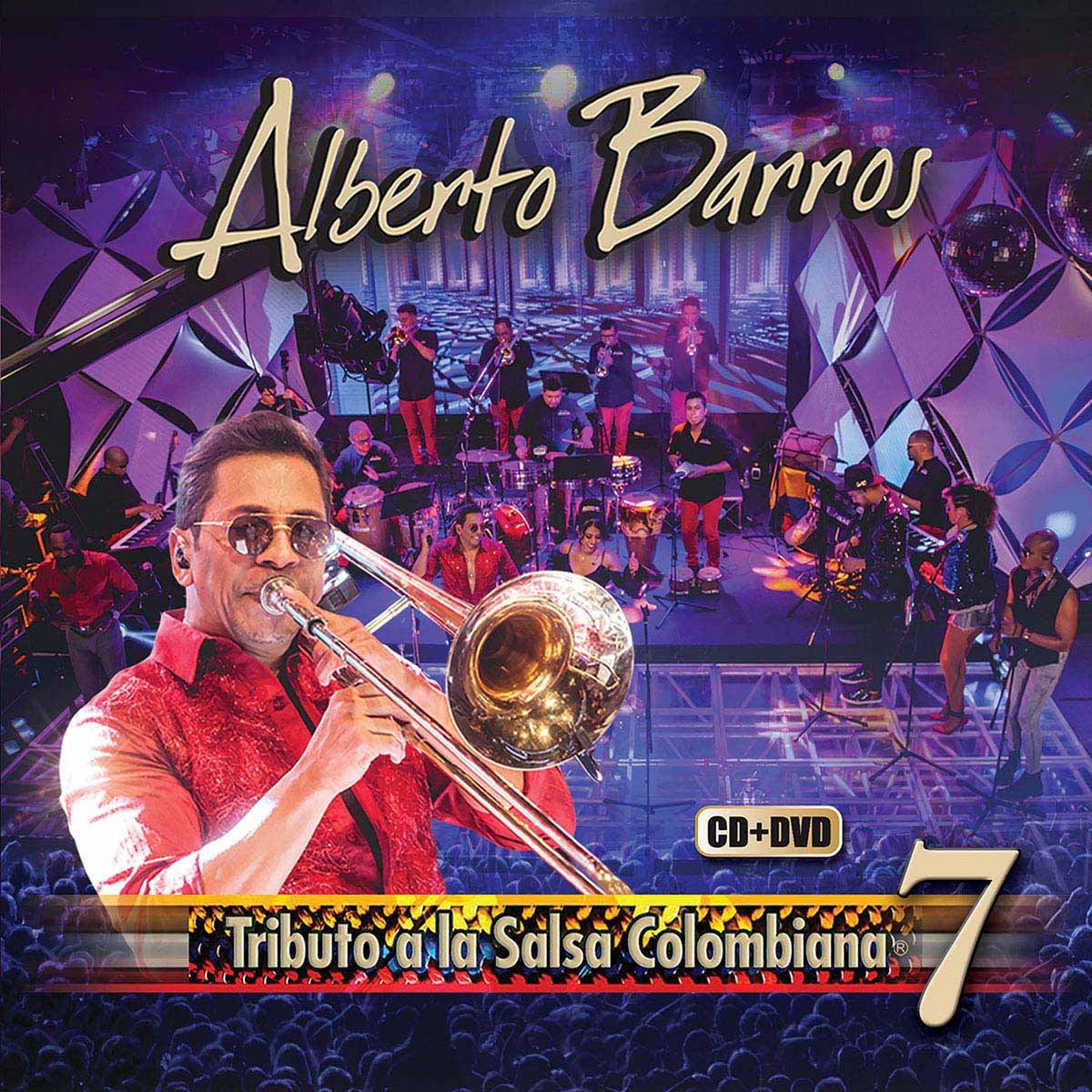 Cd + Dvd Alberto Barros Tributo a la Salsa Colombiana 7