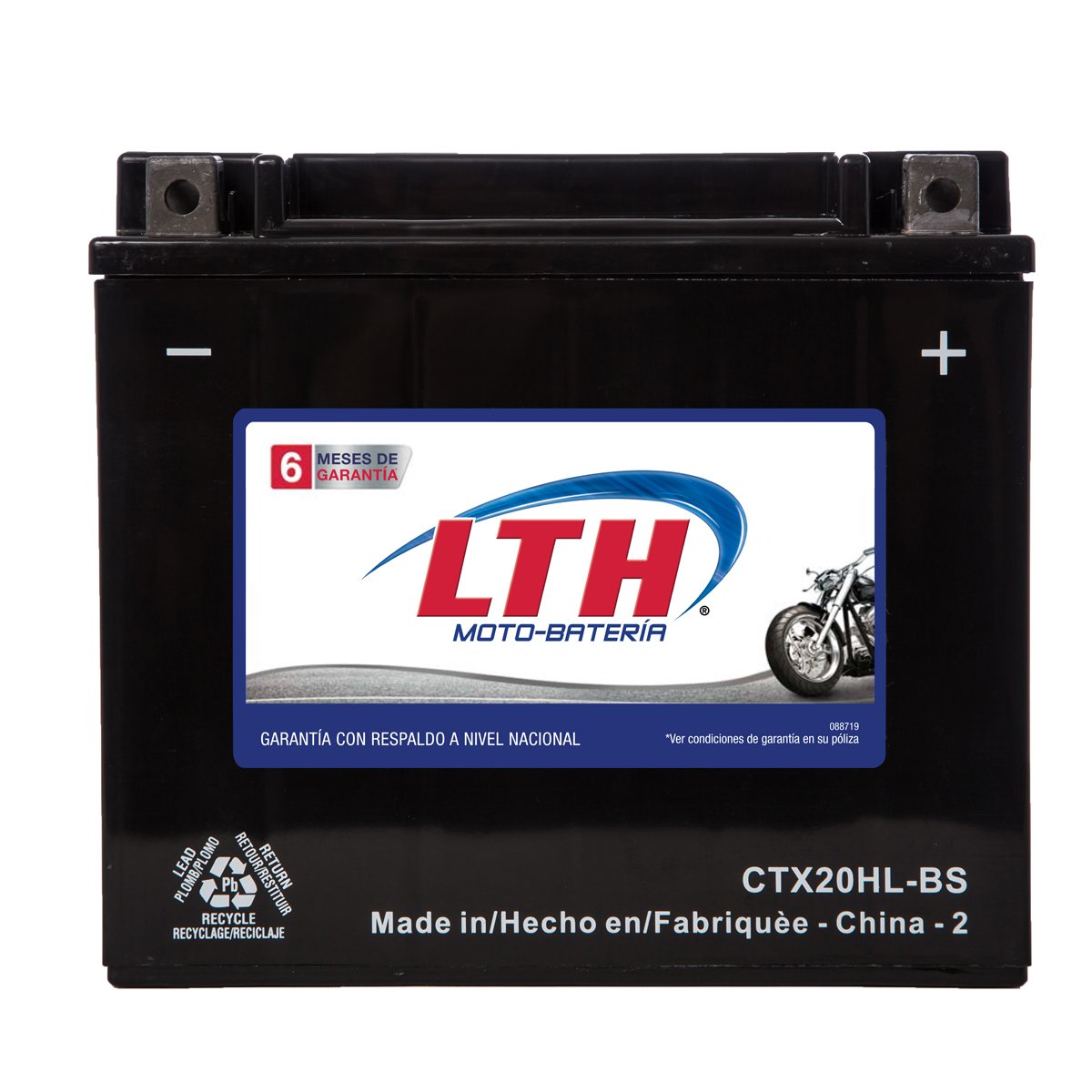 Moto Batería Lth Ctx20Hl Bs