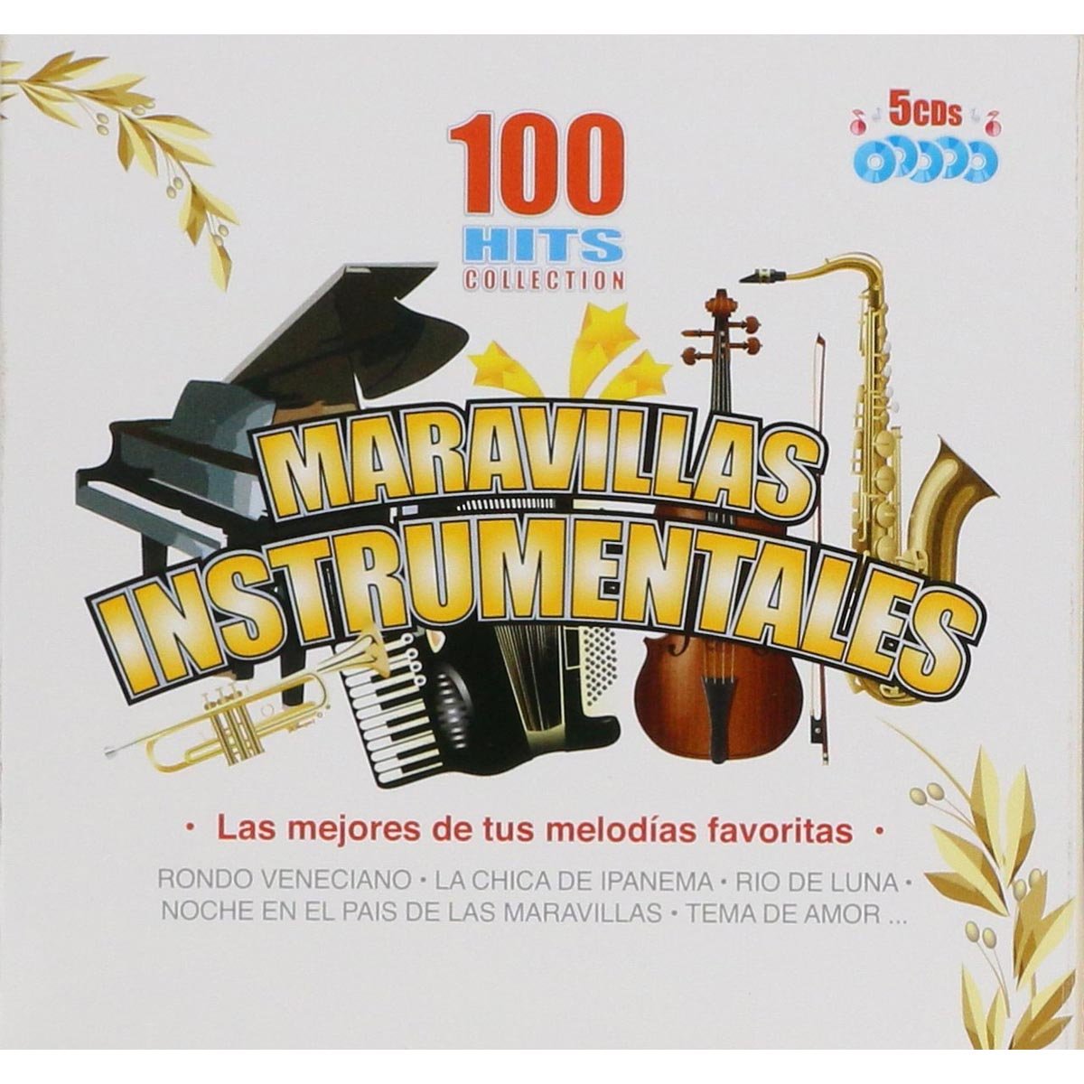 Varios Maravillas Instrumentales 100 Hits