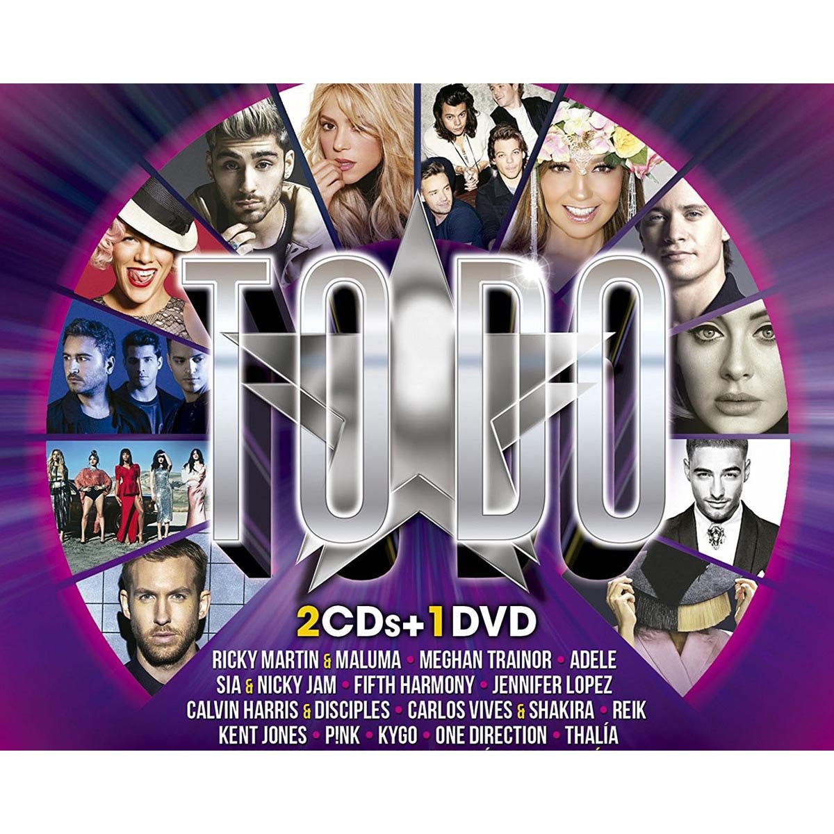 2 Cds + Dvd Varios Todo 2