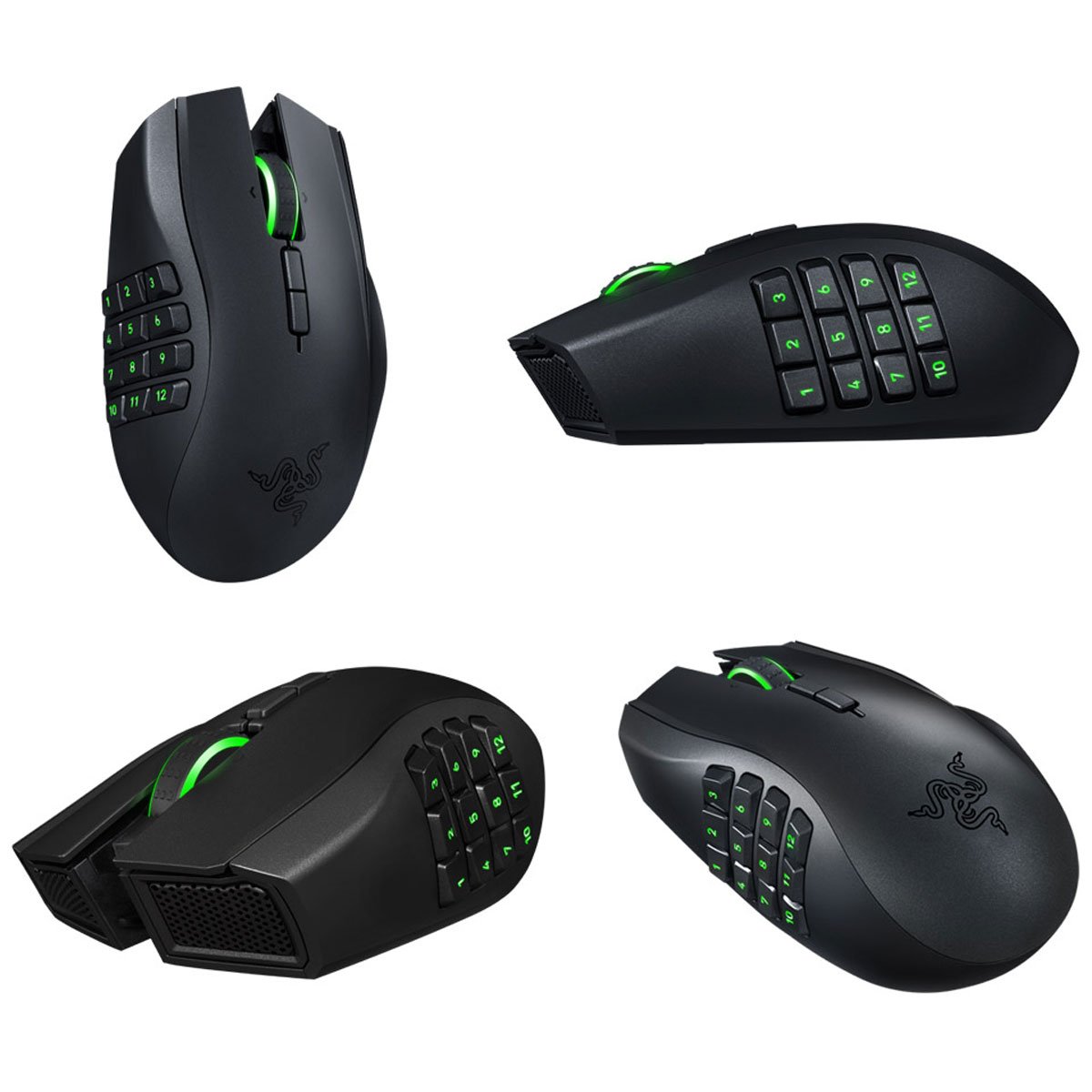 Mouse Razer Naga Chroma Multi Color Mmo Gaming