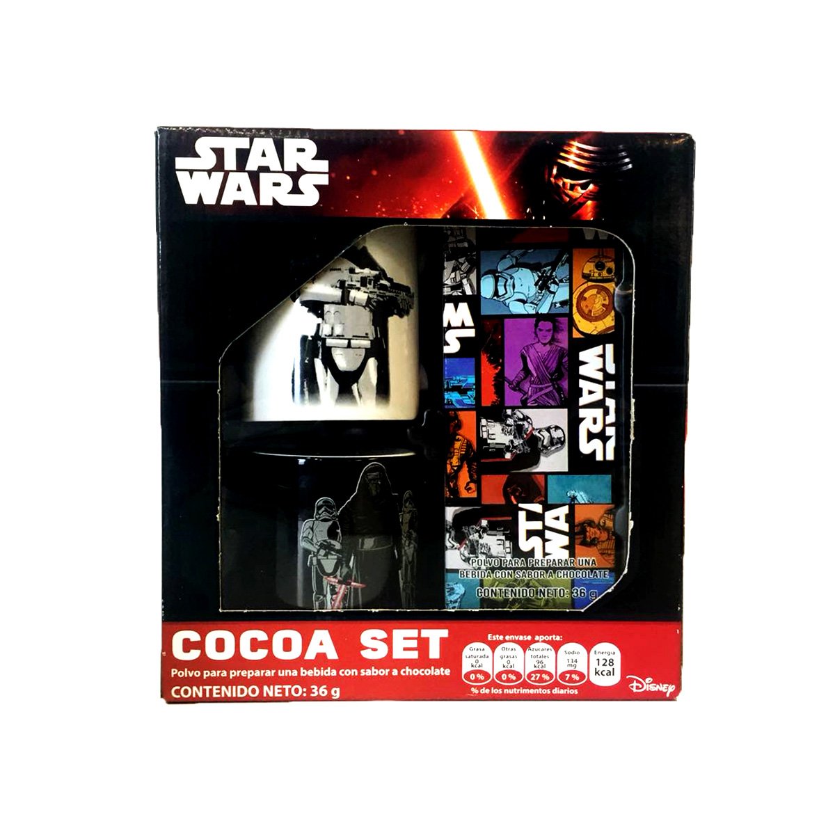 Cocoa Set Star Wars Capitan Phasm y Villanos Disney
