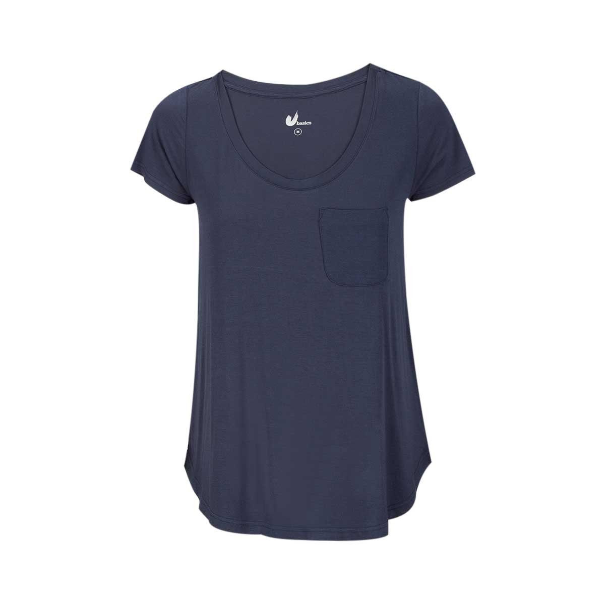 Playera con Bolsa en Pecho U Basics