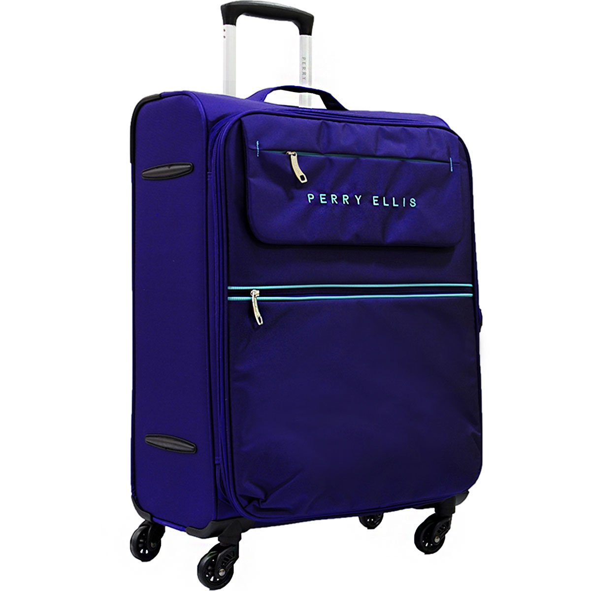 Maleta Vertical Rodante 28" Agnes Morado Perry Ellis