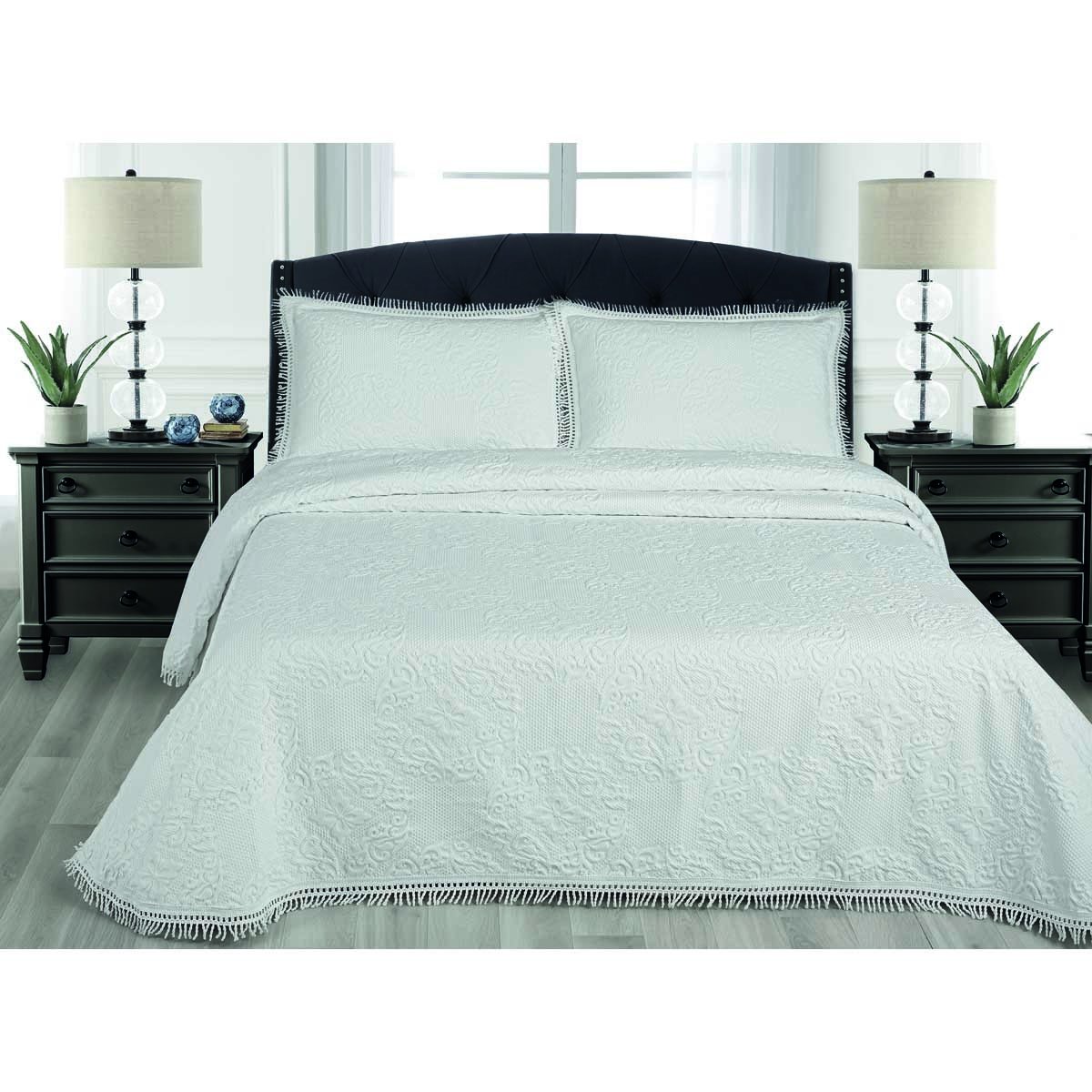 Colcha Ecru Lumatex - King Size