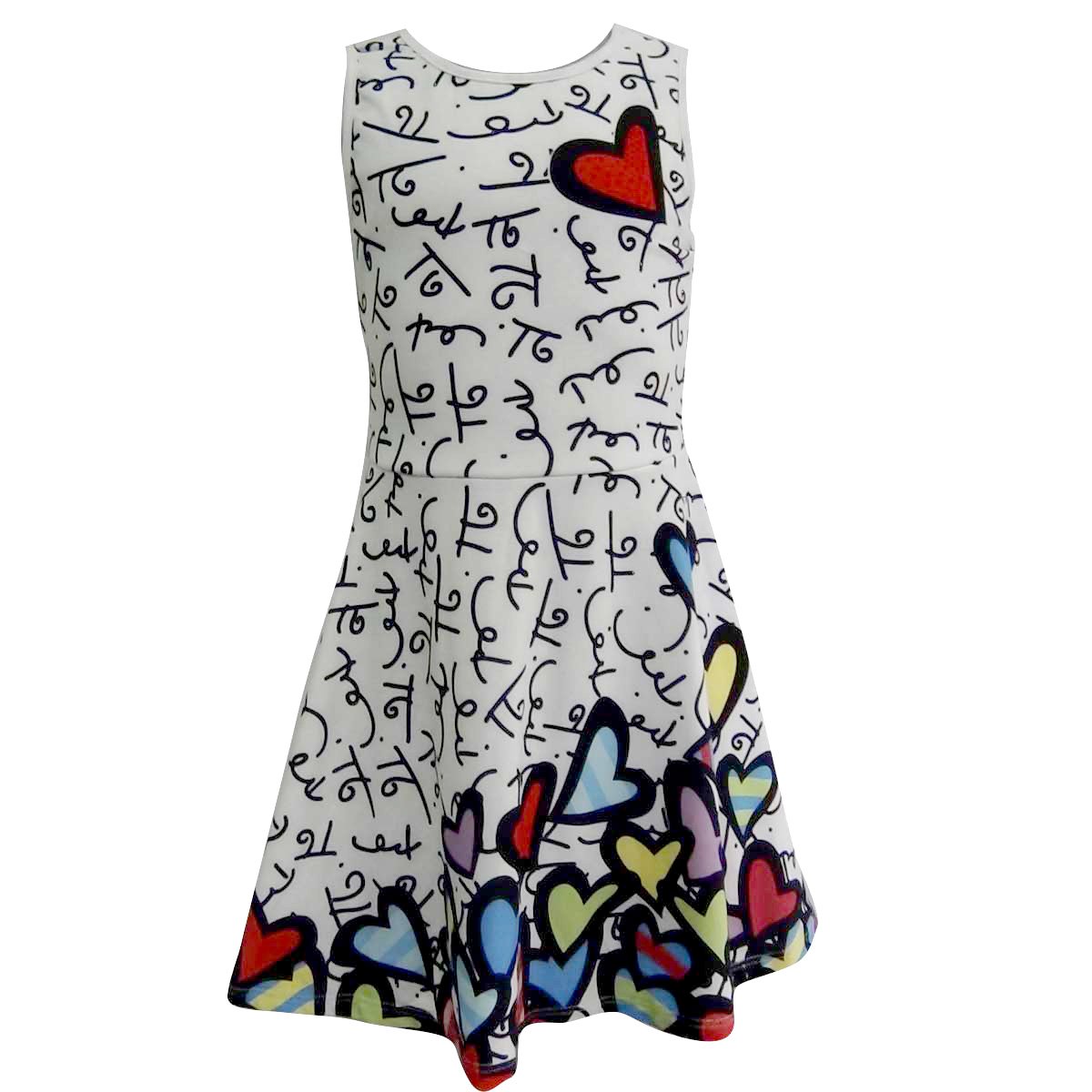 Vestido Sublimado Romero Britto Girls