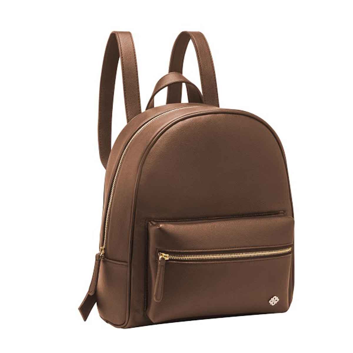 Backpack Café con Cierre Mantua