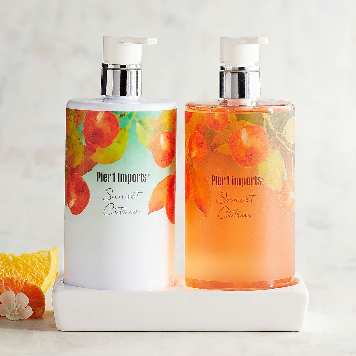Jabon y Loción Sunset Citrus Pier 1 Imports