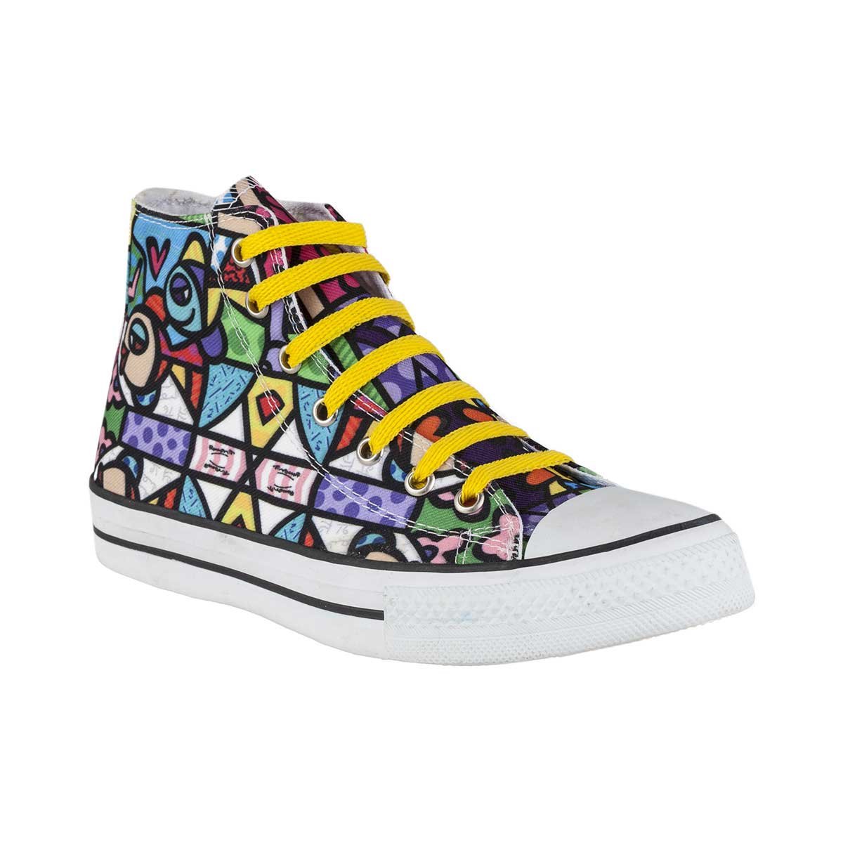 Tenis Bota Multicolor Romero Britto