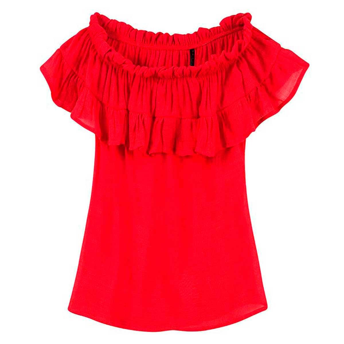 Blusa con Olan Ferriano