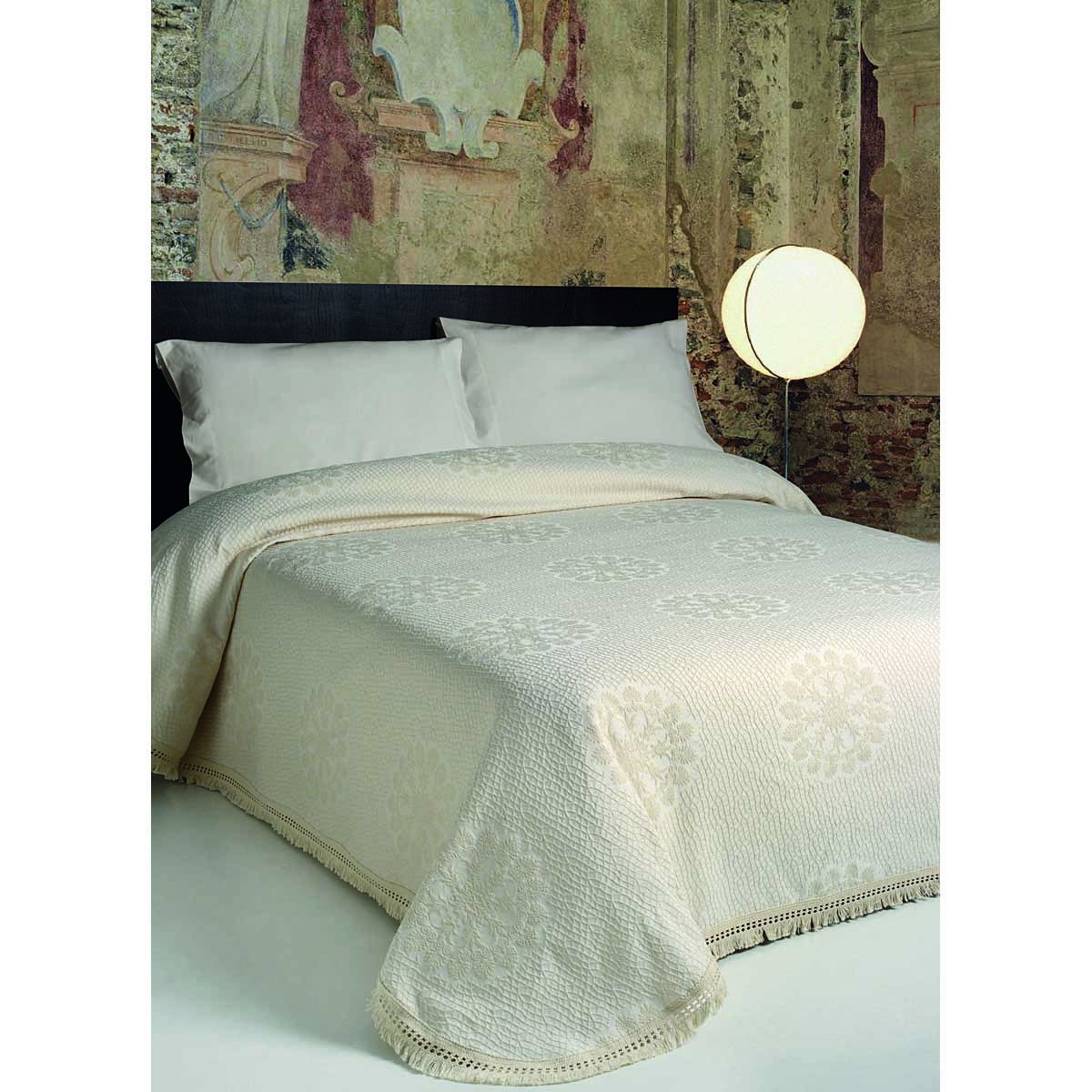 Colcha Fust Natural Lumatex - Matrimonial / Queen Size