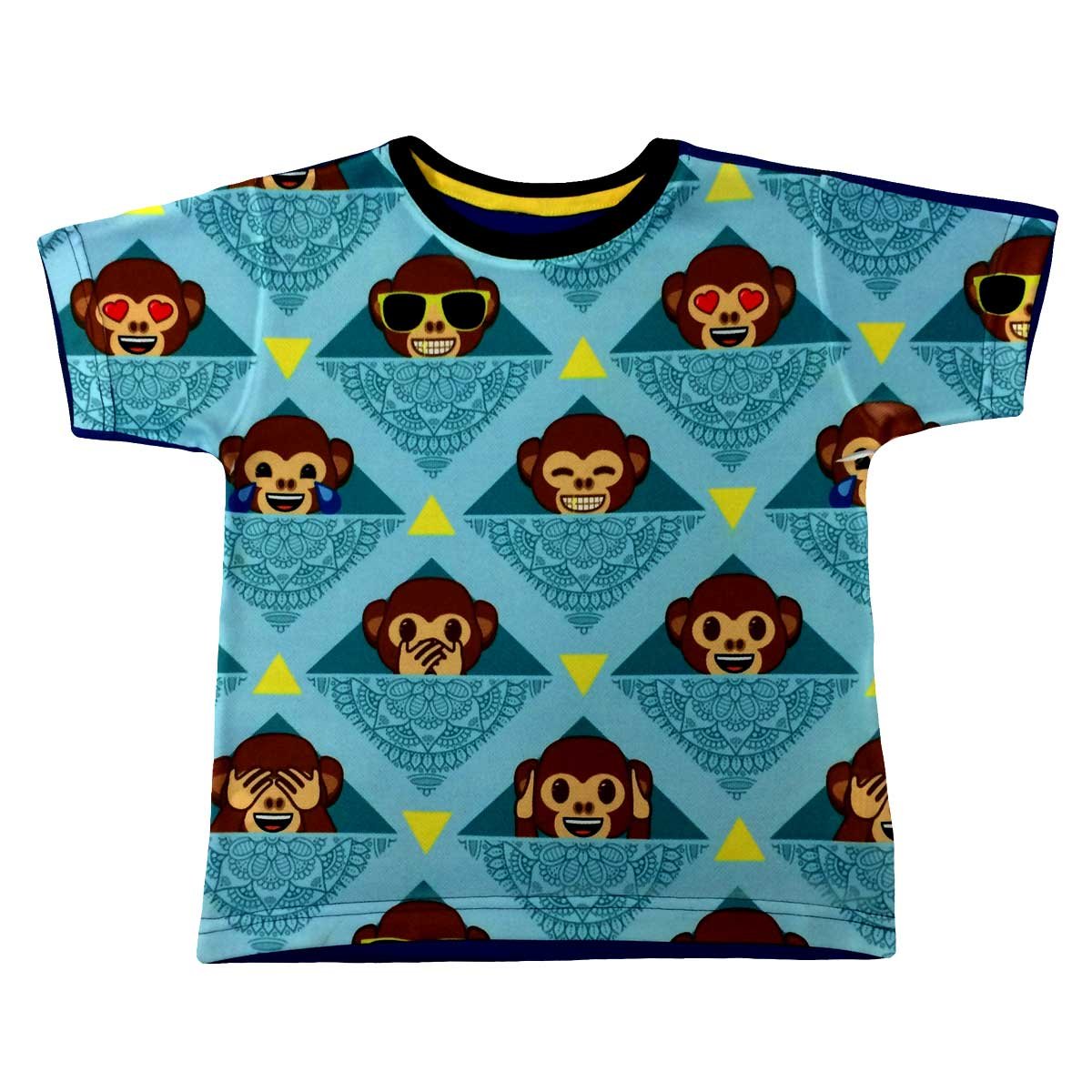 Playera Estampada Emoji