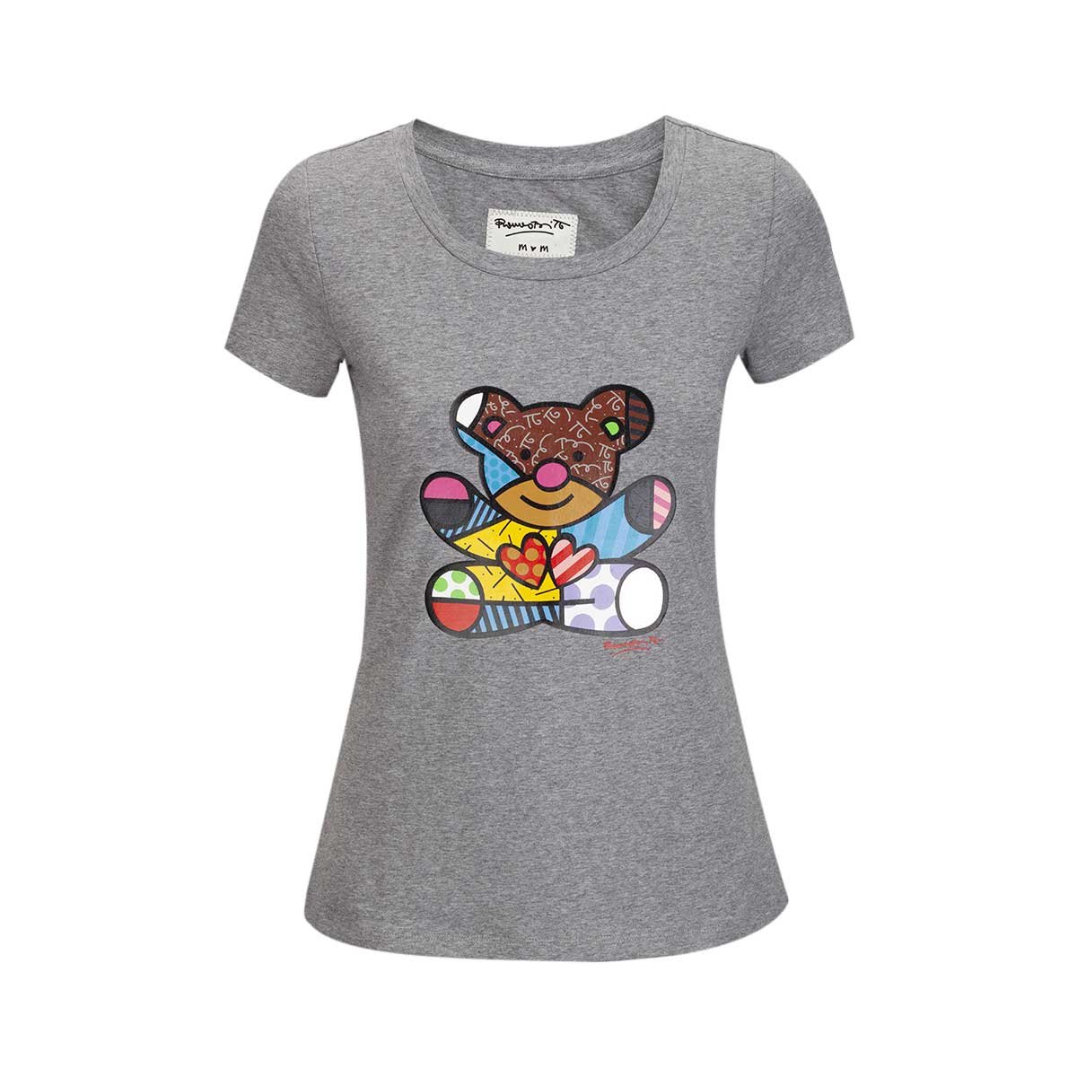 Playera Estampada Oso Romero Britto