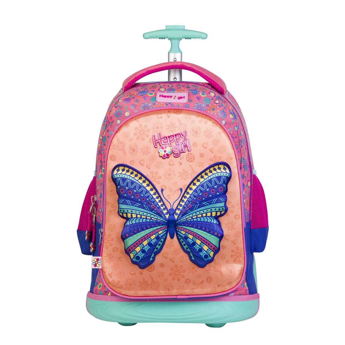 Mochila Tipo Backpack con Ruedas Gd Hg62993 Rosa Chenson