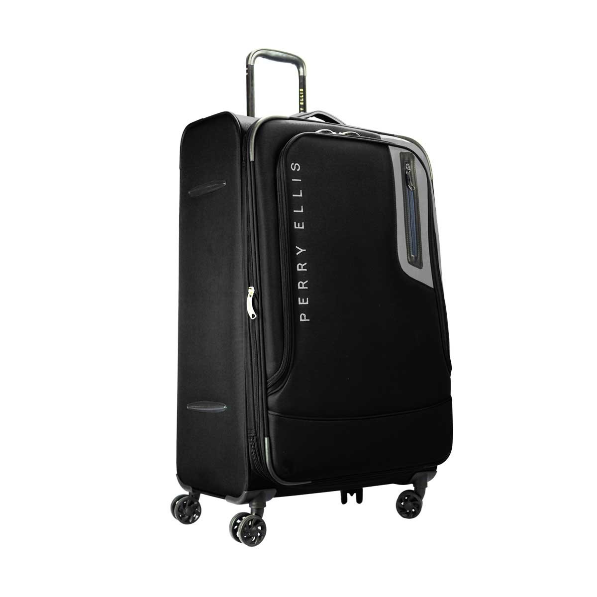 Maleta Vertical 24 Gemini Negra Perry Ellis