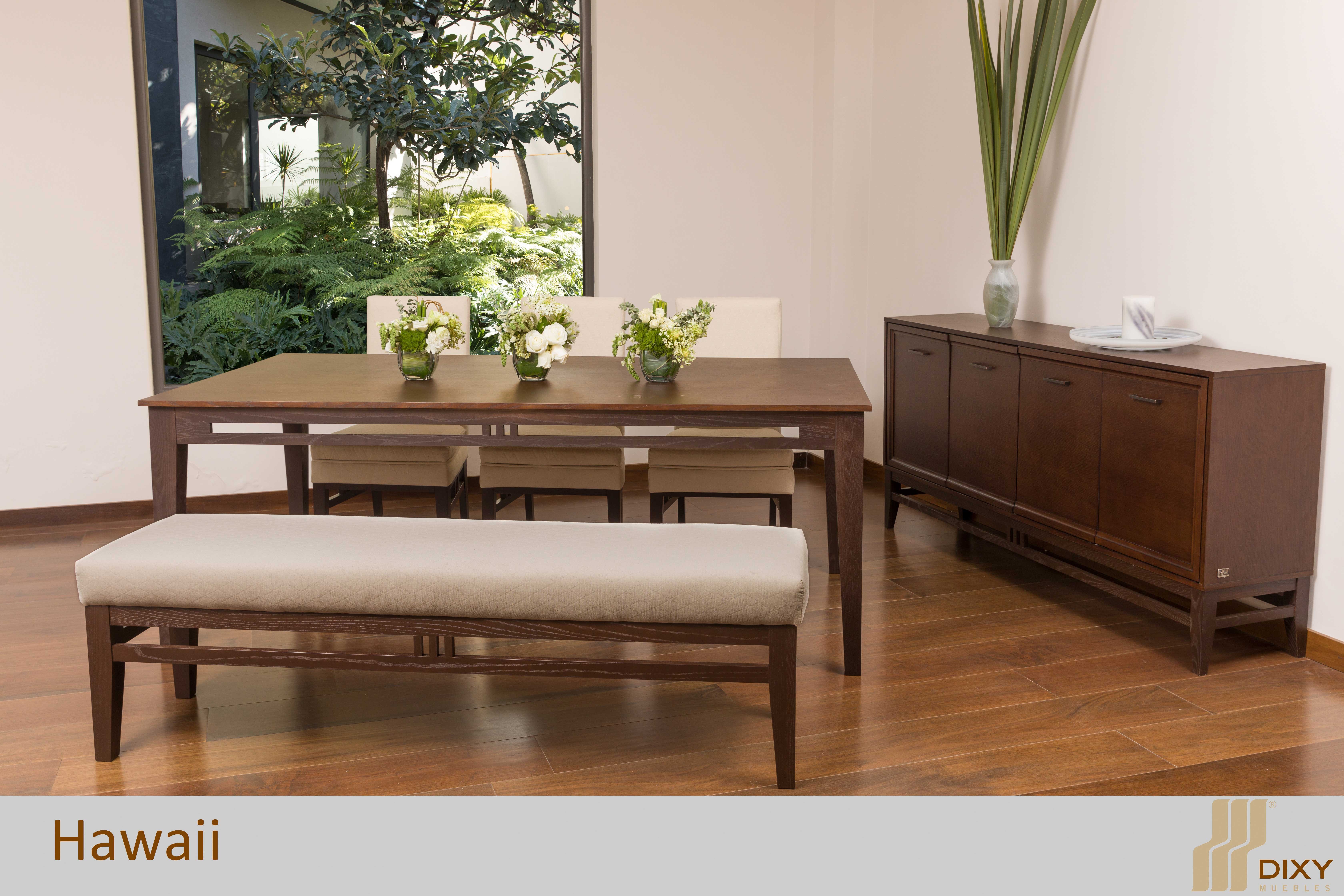 Mesa Rectangular Hawaii Café Dixy