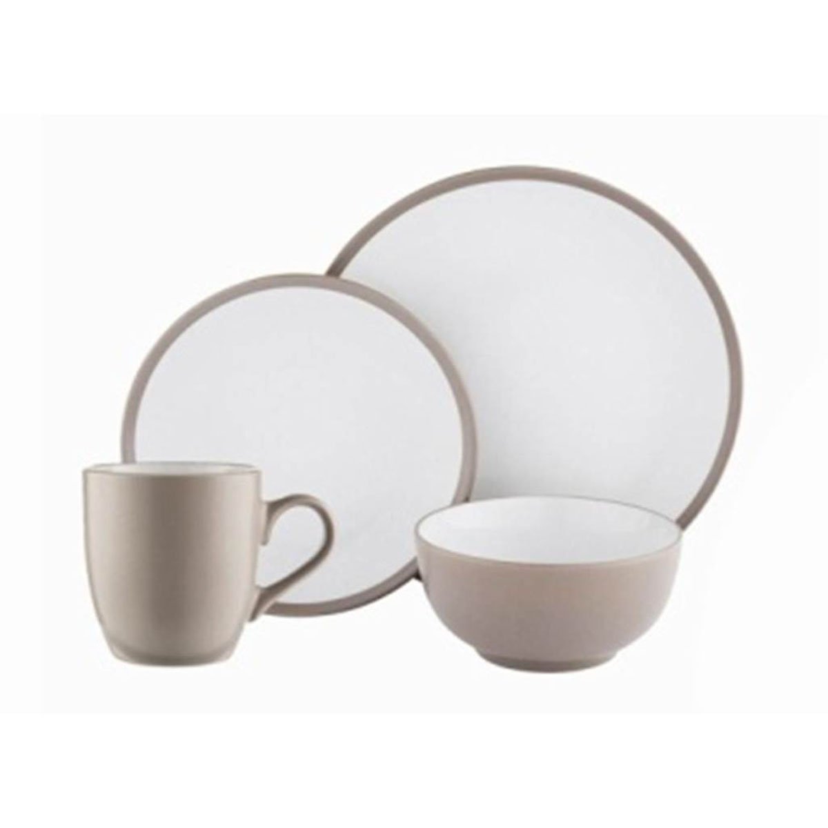 Vajilla Gris de 16 Piezas House Ware