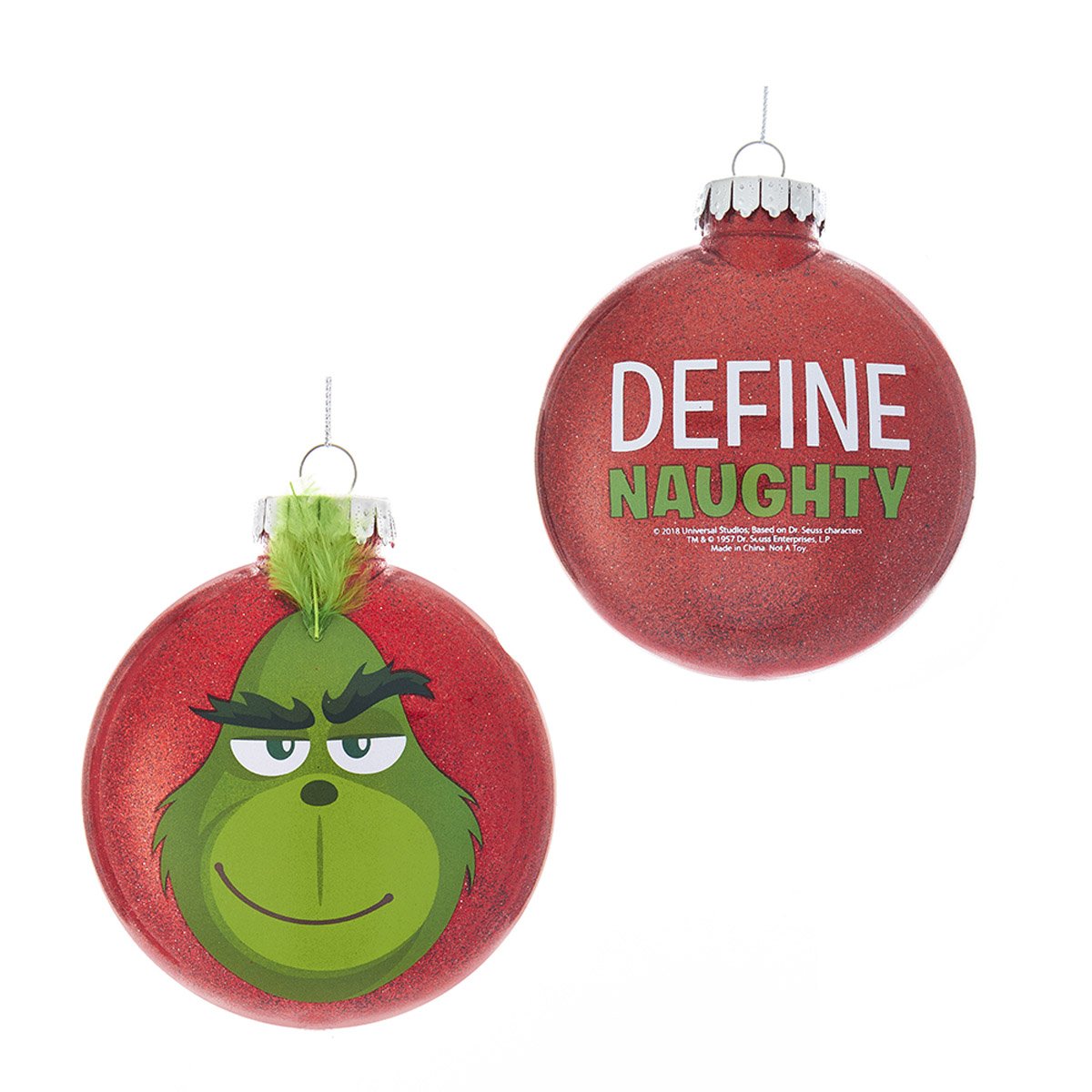 Esfera Plana The Grinch Kurt S Adler