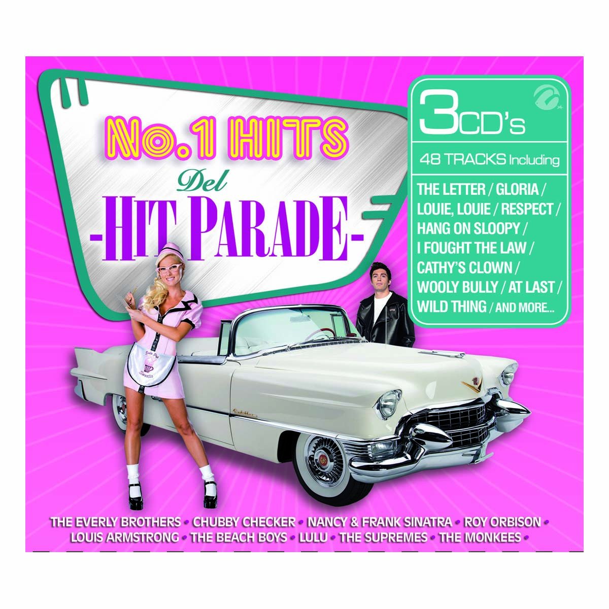 3 Cds No. 1 Hits Del Hit Parade
