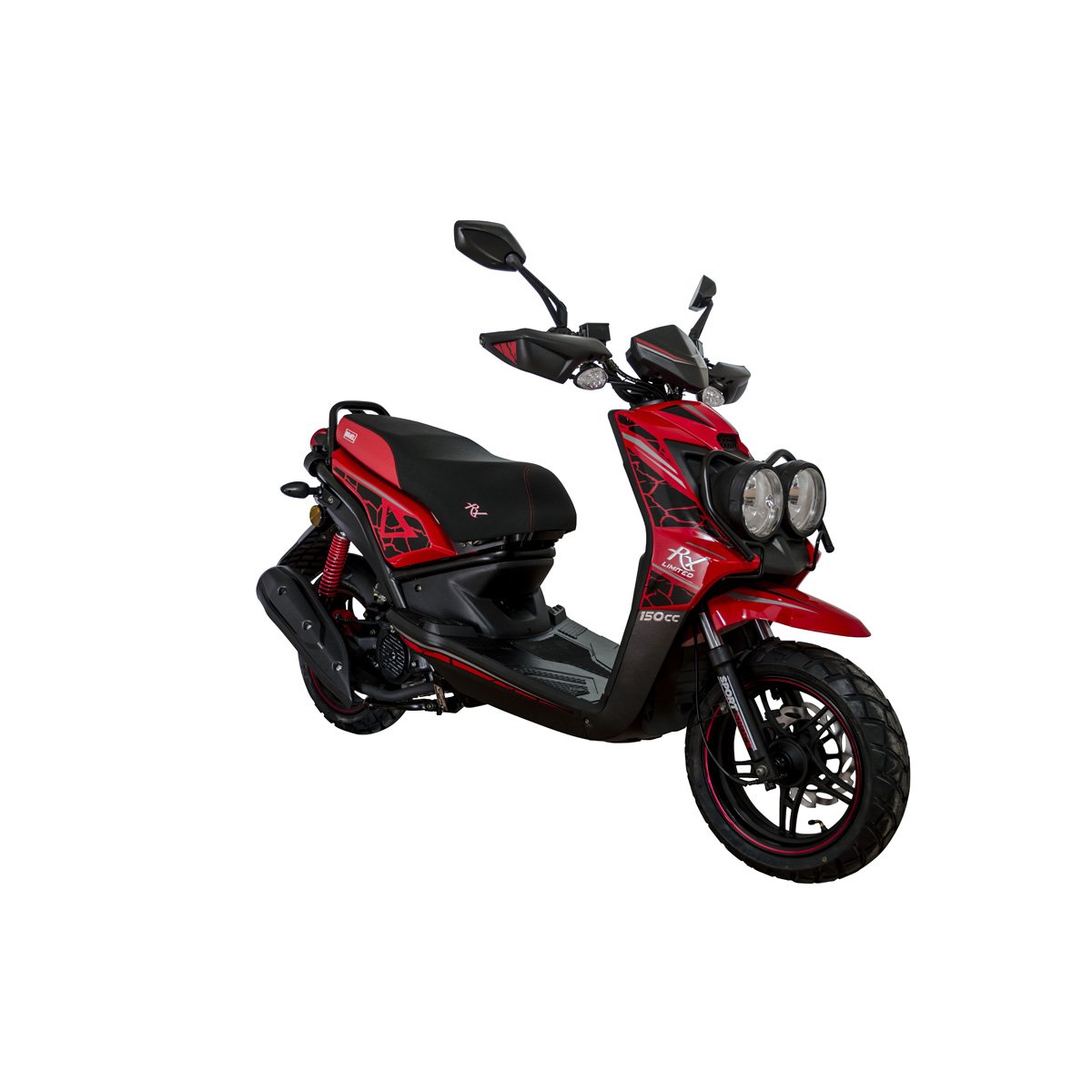 Scooter Limited Rx 150 Cc Roja Mb