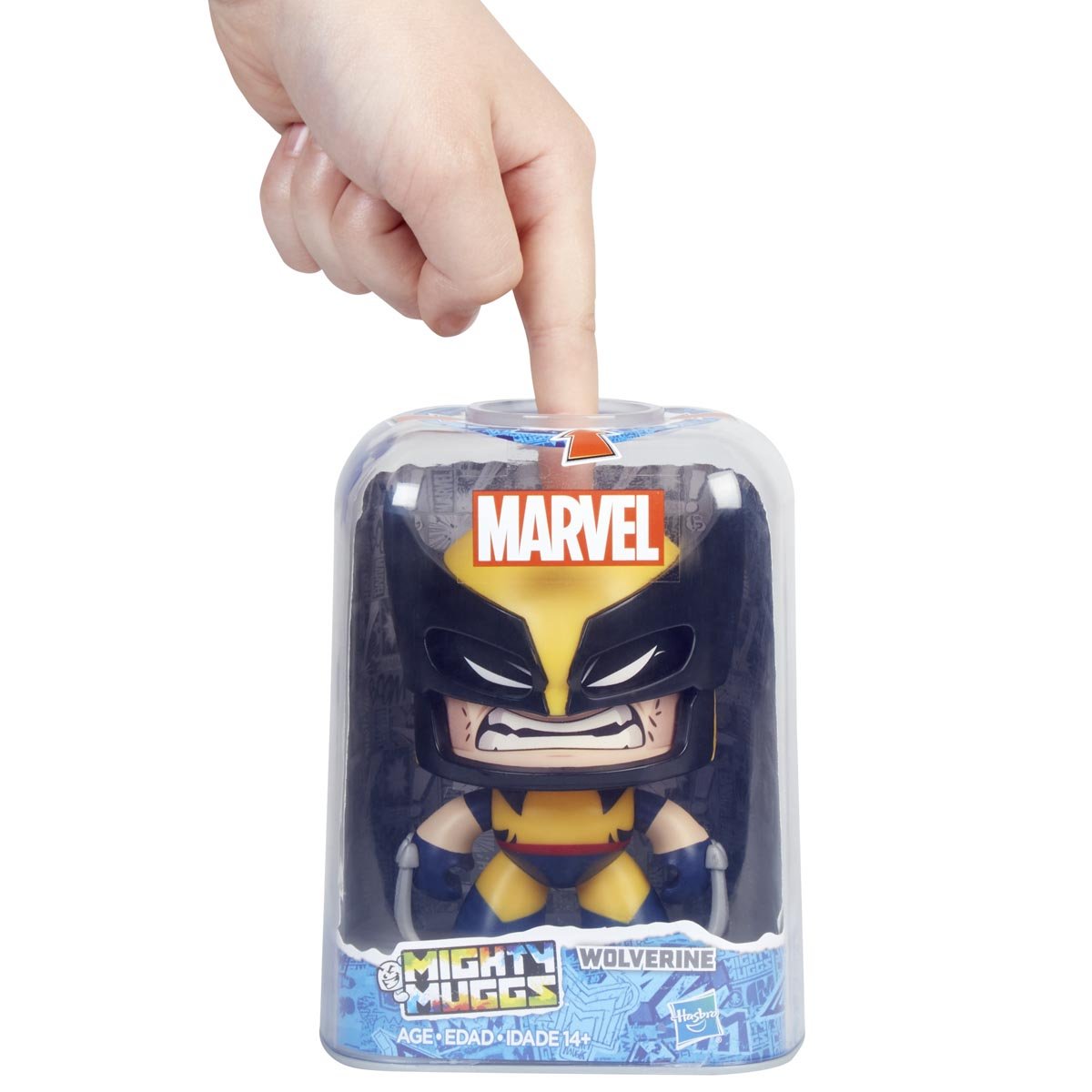 Marvel Figura de Acción Wolverine Mighty Muggs Hasbro