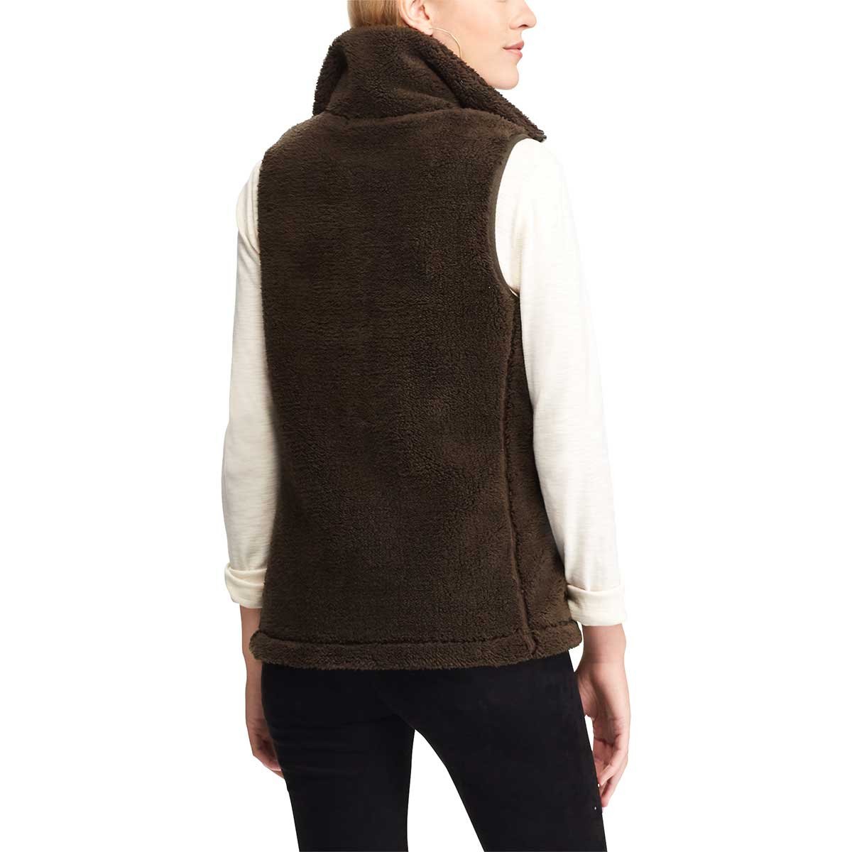 Chaleco Café con Cierre Chaps