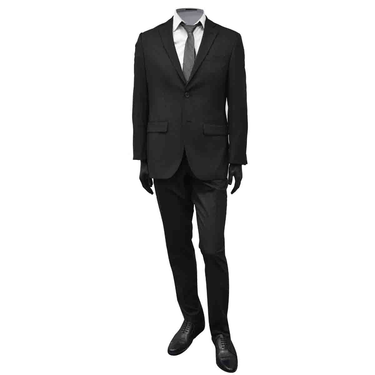 Traje Color Negro de Corte Slim Chaps