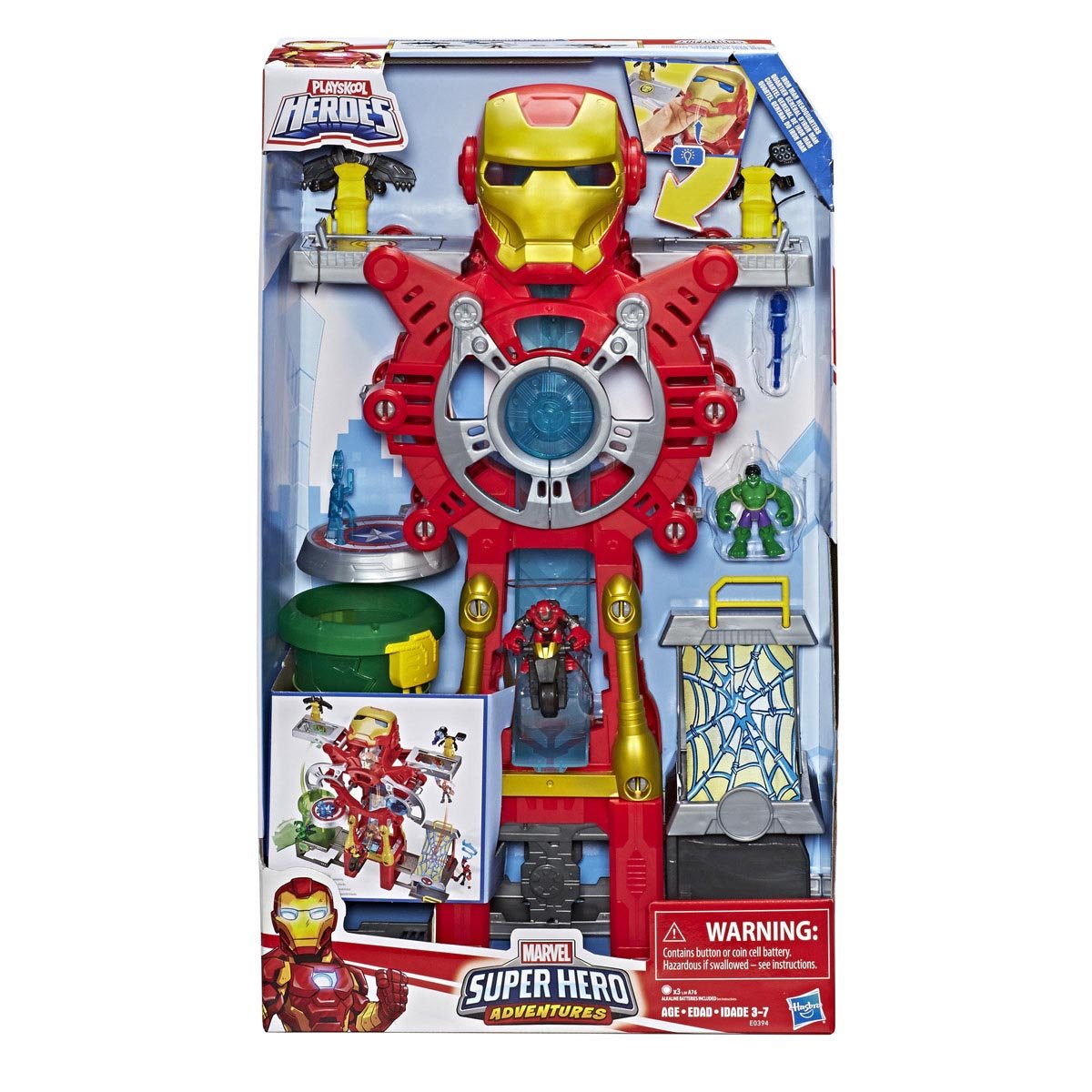 Marvel Cuartel General de Iron Man Playskool Hasbro