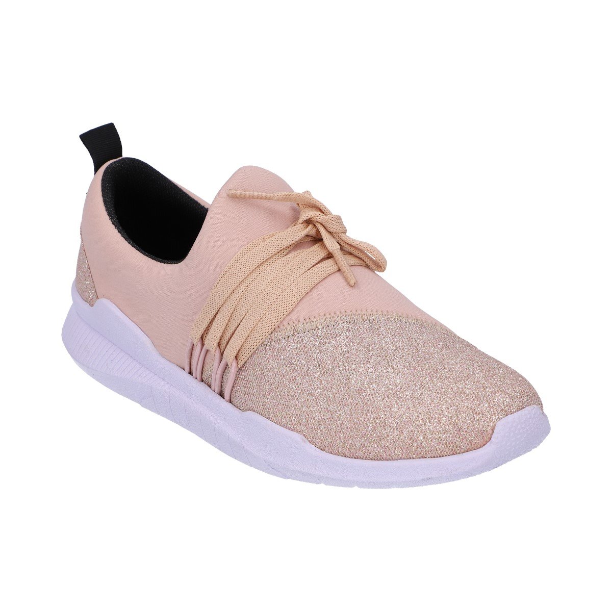 Tenis Rosa con Glitter y Agujeta Philosophy Jr Studio