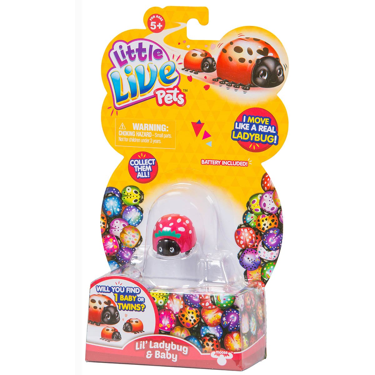 Little Live Pets Lady Bug Toy Plus