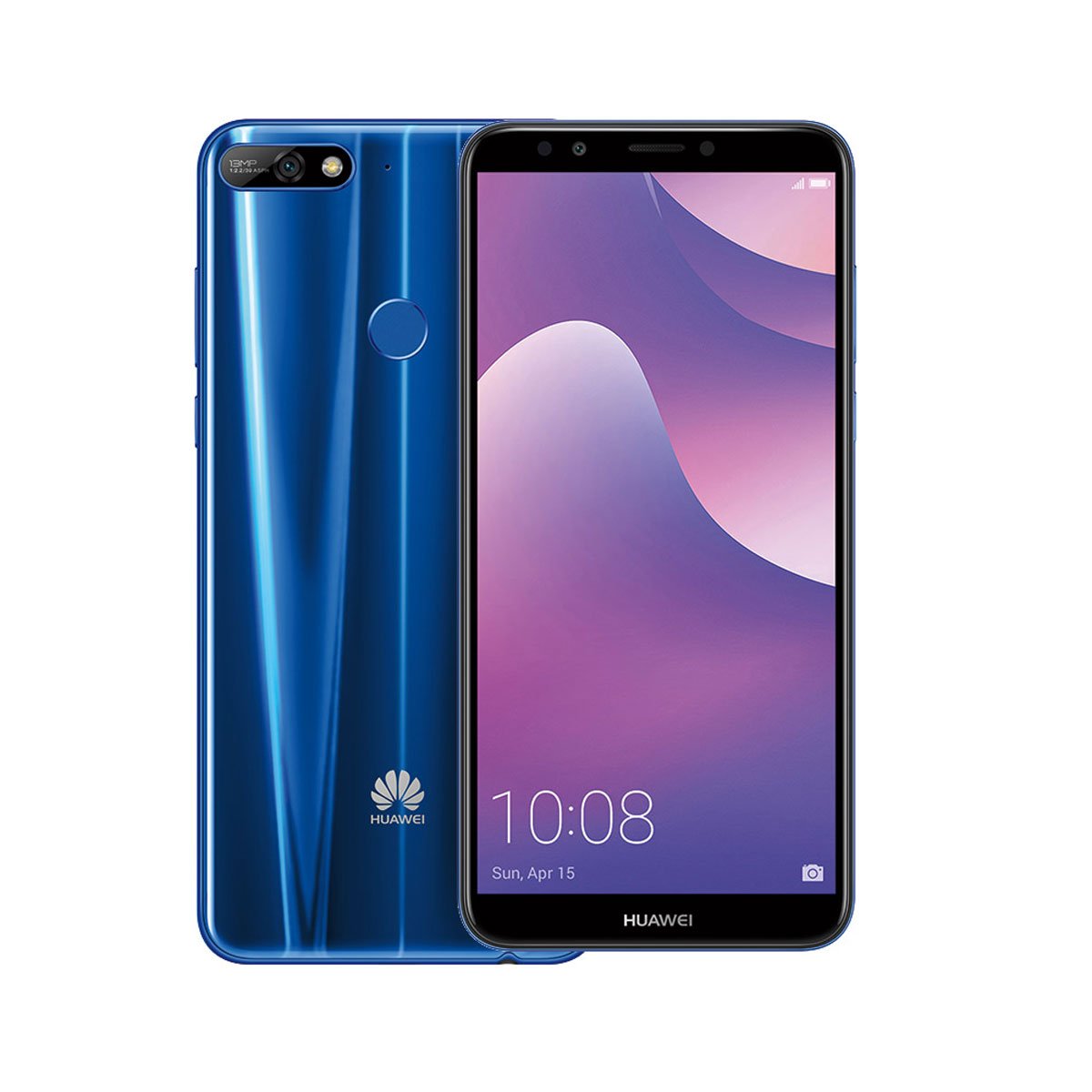 Celular Huawei Y7 2018 Color Azul R9 (Telcel)