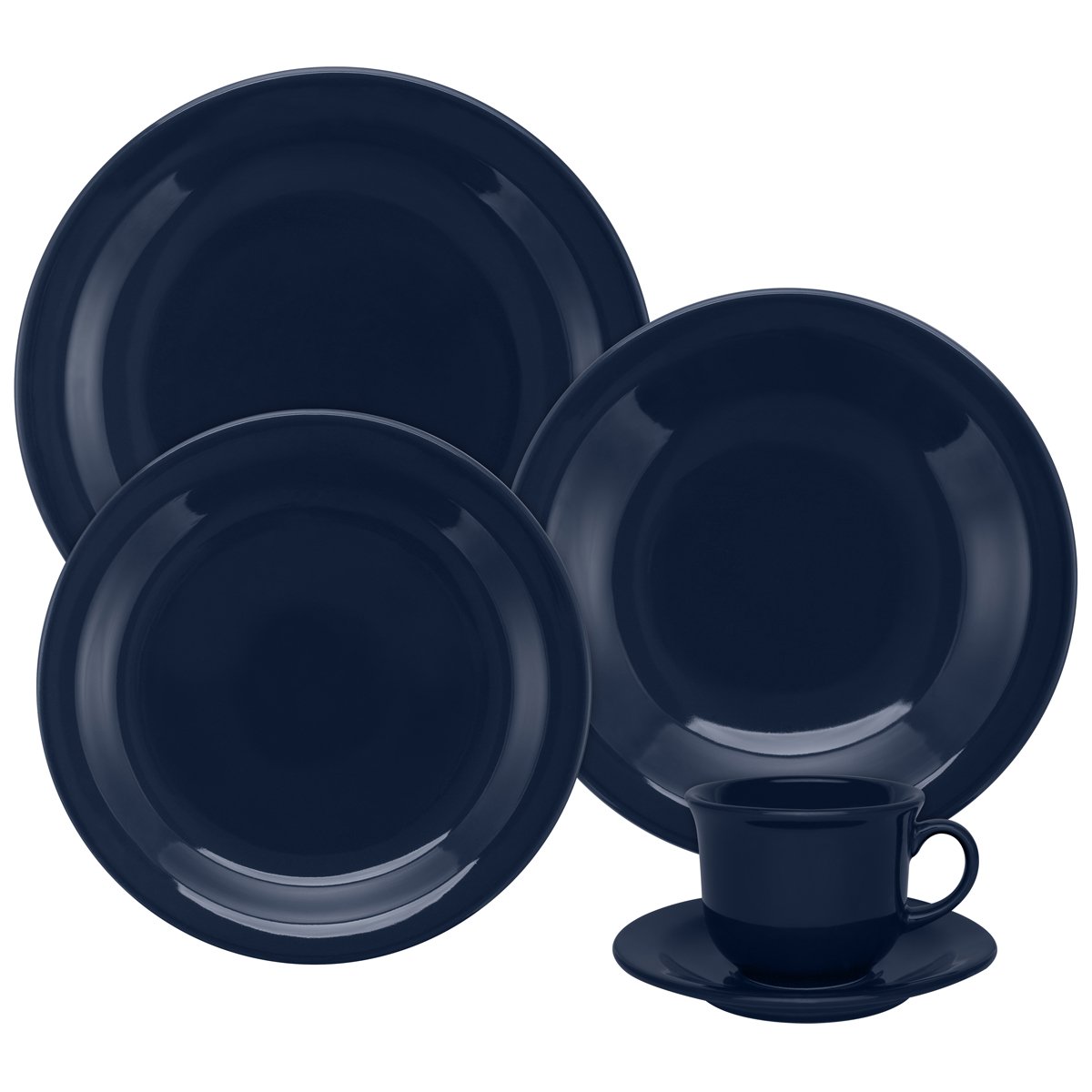 Vajilla 30 Piezas Azul Daily