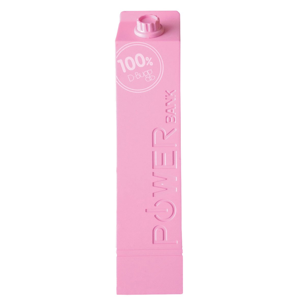 Power Bank Portátil 2600Mah Rosa D-Bugg