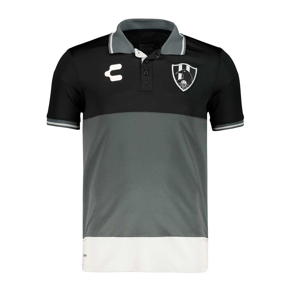 Playera Tipo Polo Club de Cuervos Charly - Caballero