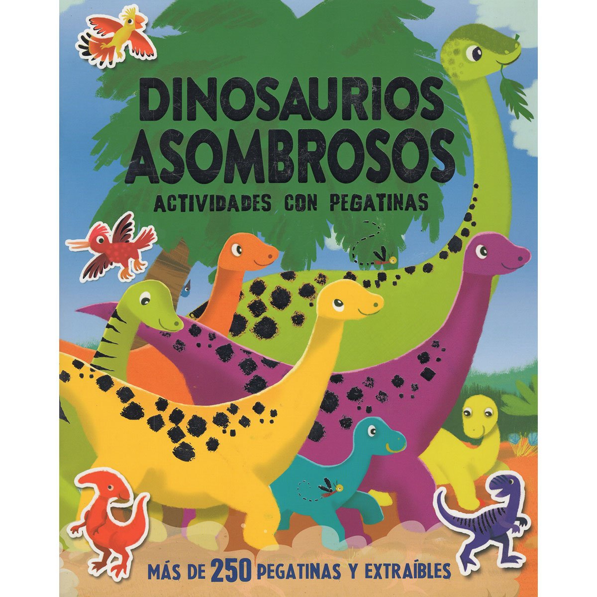 Dinosaurios Asombrosos (Actividades Pegatinas) de Vecchi