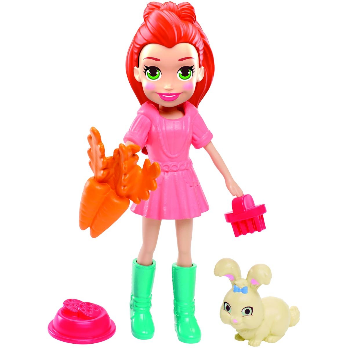 Polly Pocket Lila Y Su Conejito Mattel