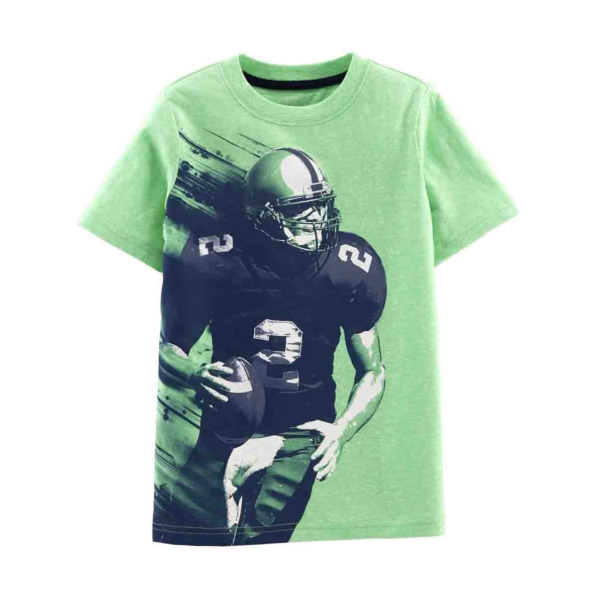 Playera Color Verde Carters para Niño