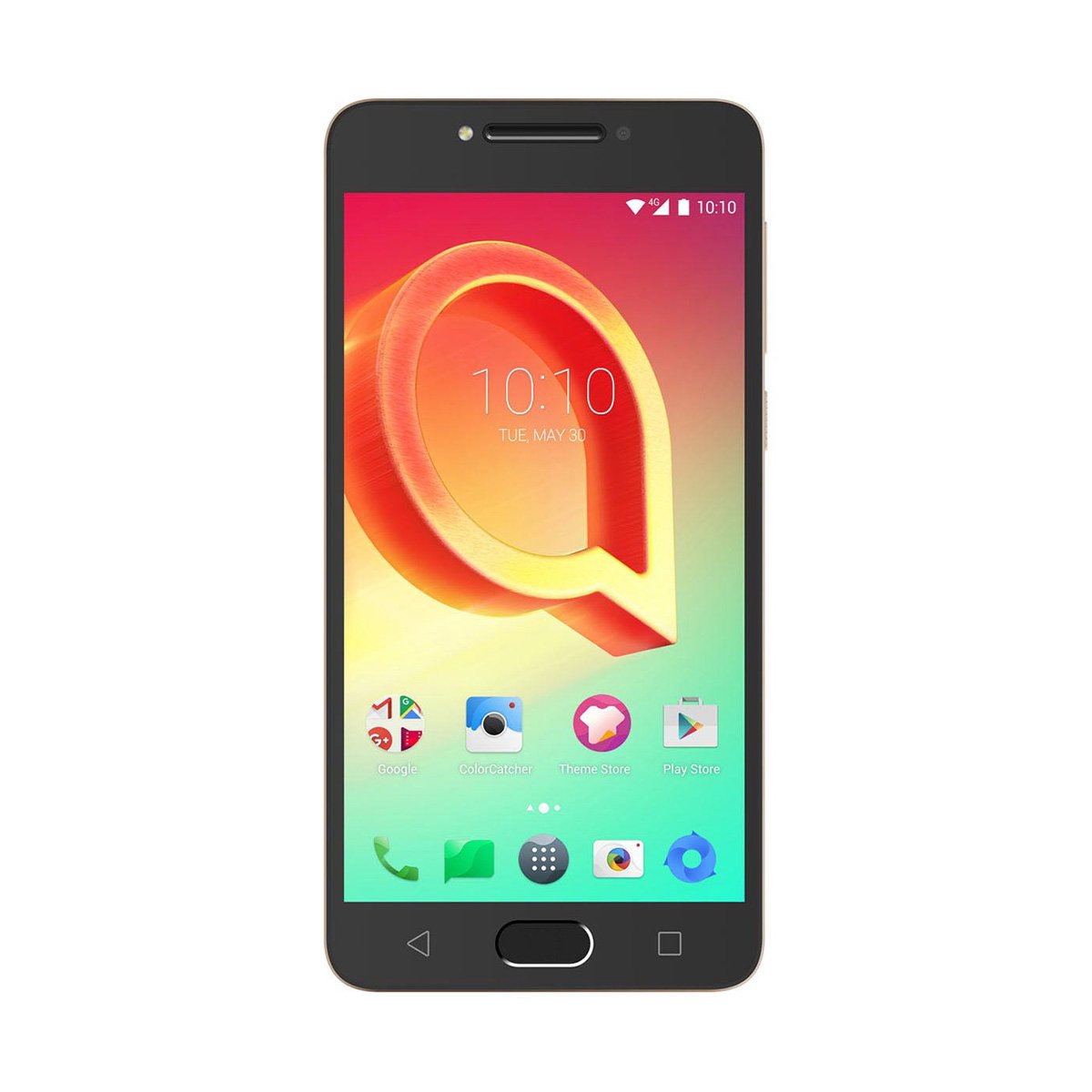 Celular Alcatel A5 5085 Color Dorado/ Negro R9 (Telcel)