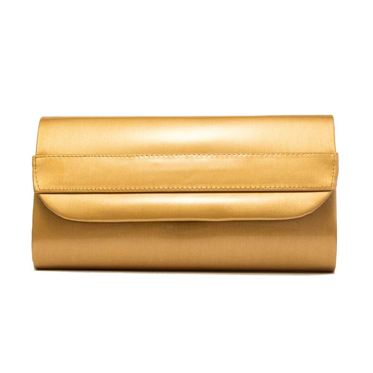 Bolos de Fiesta Clutch en Color Ocre Lauvier para Dama