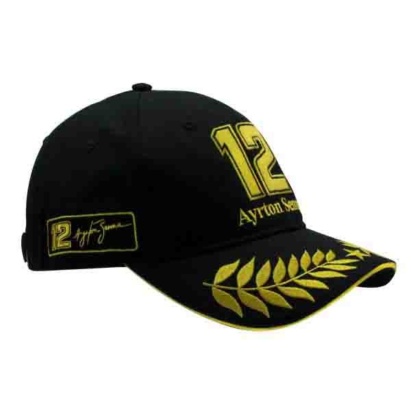Gorra Lotus Edición Lim Negra Ayrton Senna