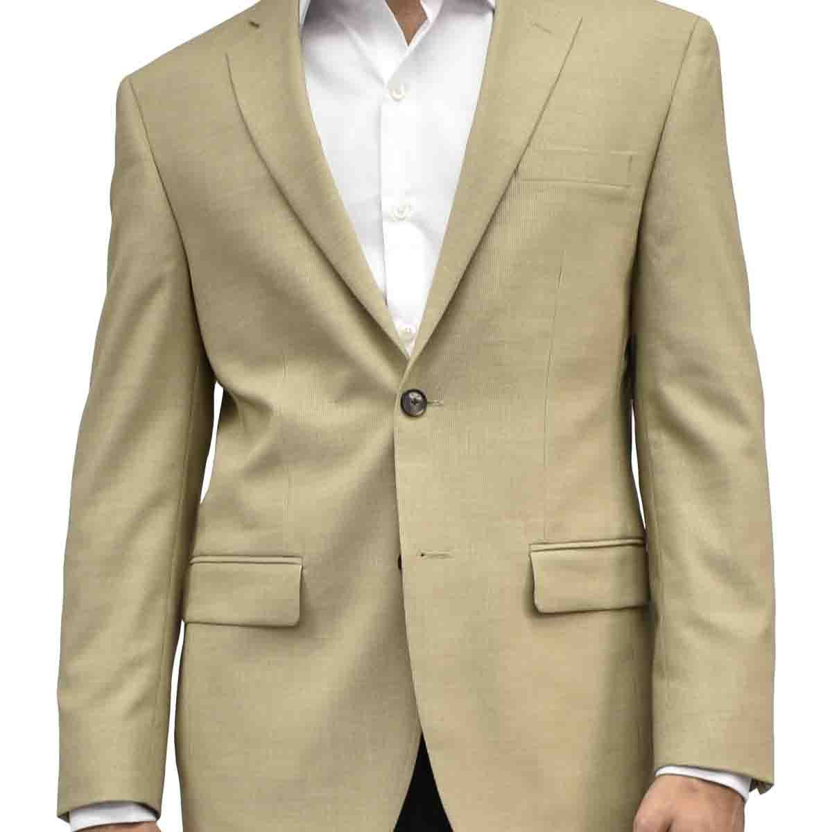 Saco de Corte Regular Color Beige Cavalier