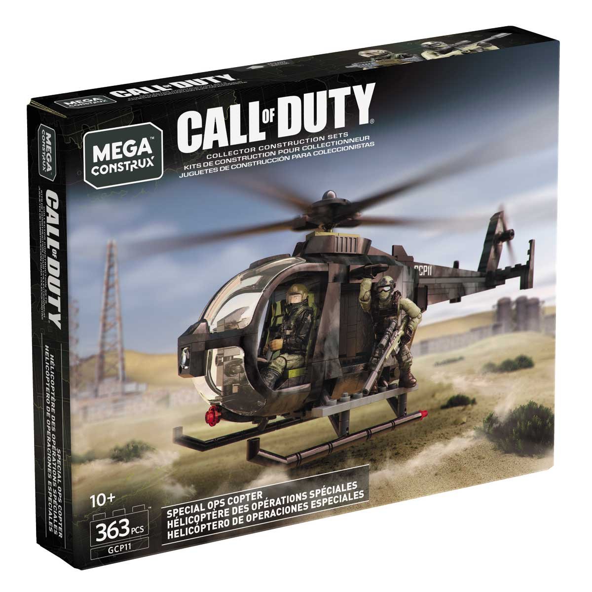 Mega Construx Cod Ops Copter Especial Mattel